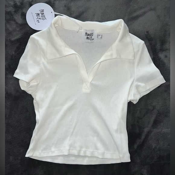 Princess Polly | Tops | Princess Polly Cori Top In Cream Size 2 New ...